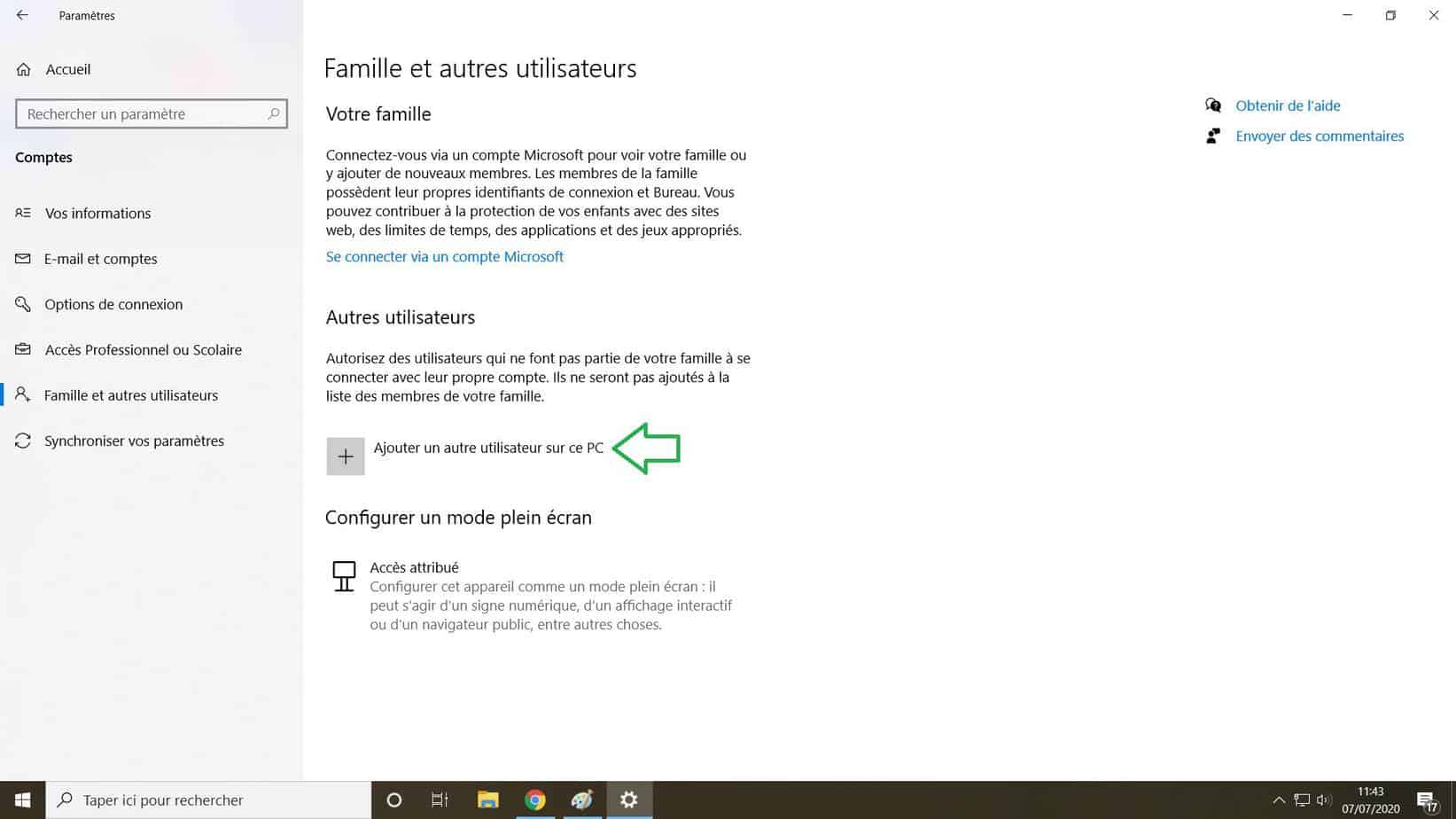 Débutant: comment ajouter un utilisateur (session) sur Windows 11