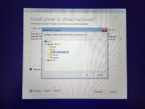 SOLUTION: SSD invisible à l'installation de Windows - Charger les ...